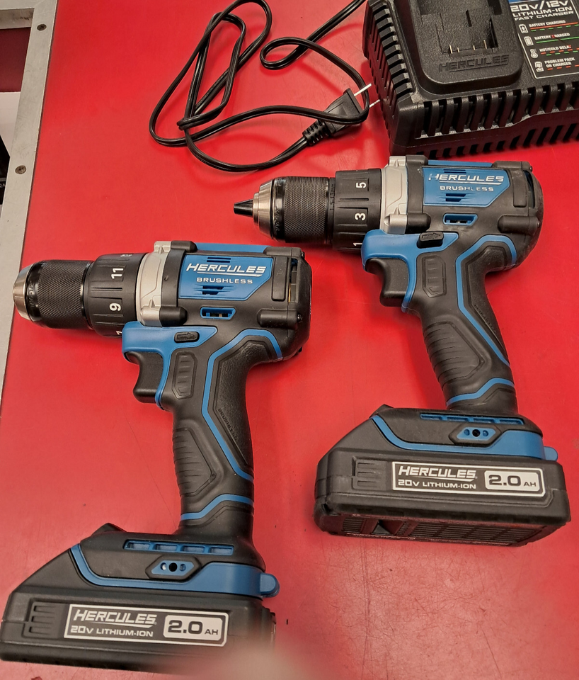 HERCULES 20V Brushless Cordless 1/2 Drill/Driver Kit | eBay