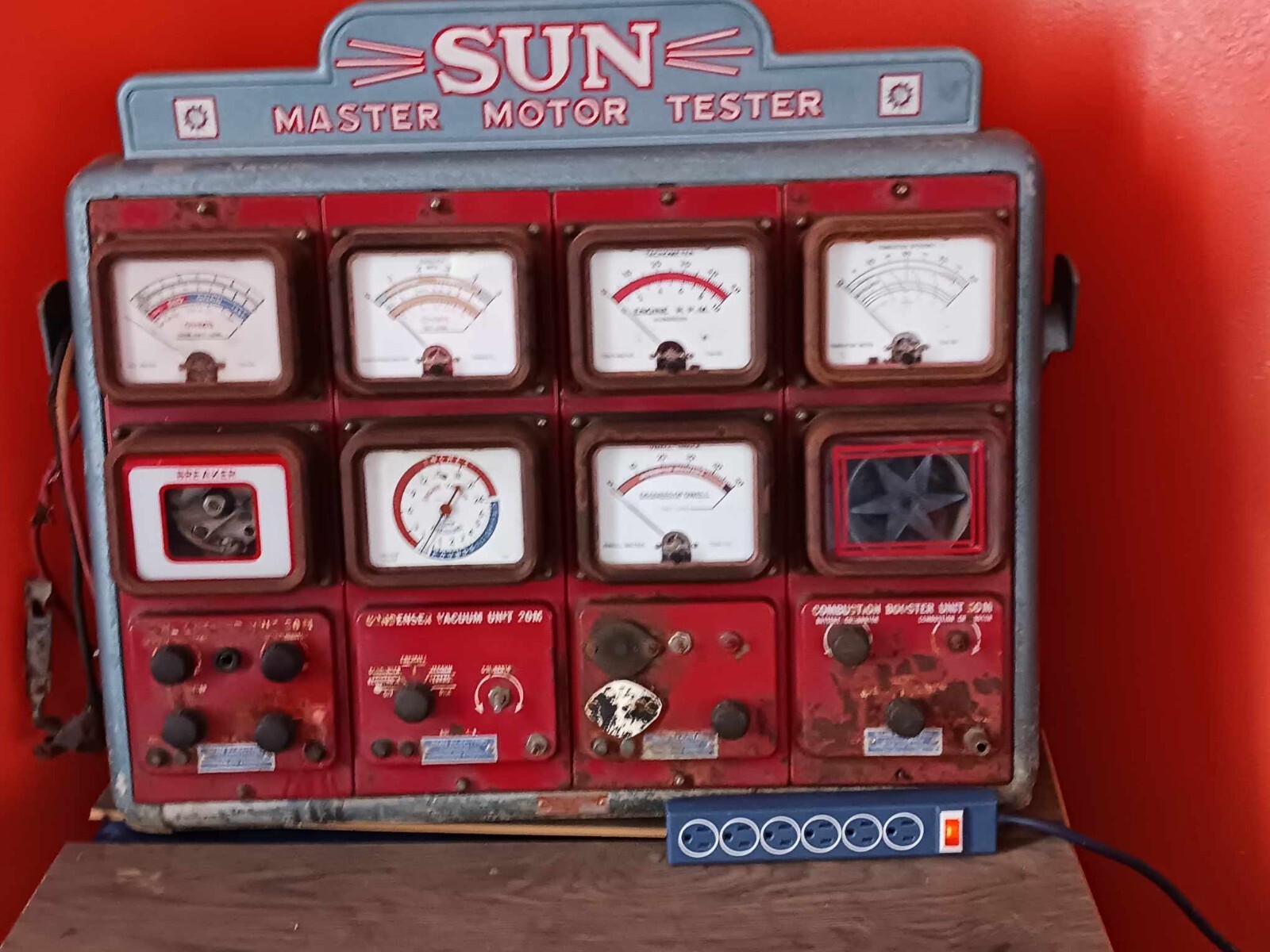 1950's Sun Master Motor Tester | Vintage