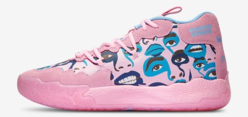 PUMA LAMELO Kid Super MB.03 Pink/Pink/Blue 379328-01 Men basketball ...