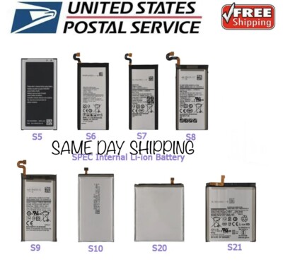 Premium Replacement Battery For Samsung Galaxy Series S8 S9 S10 S20 S21 ...
