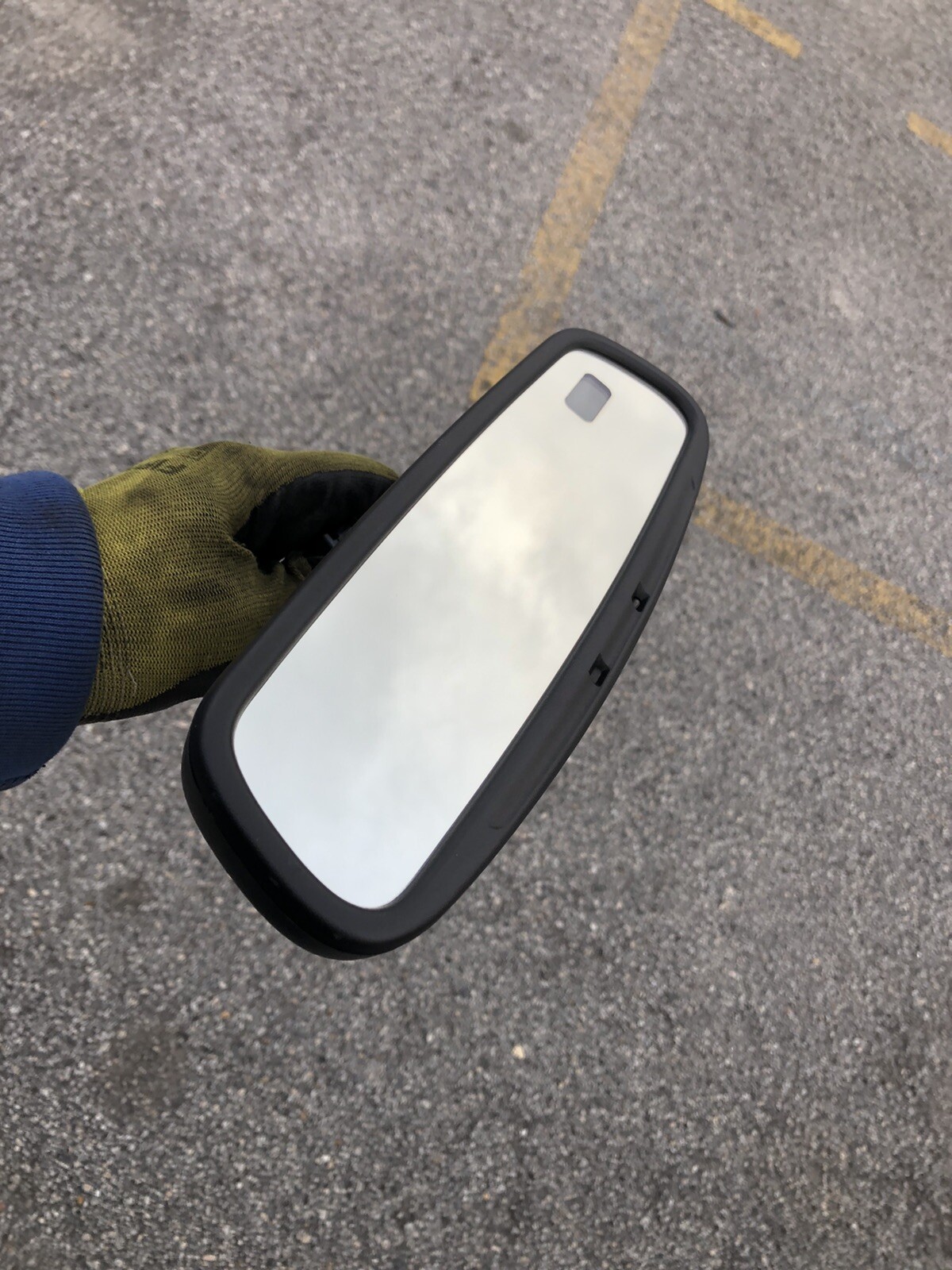 2004-2009 Jaguar XJR XJ8 XJ Super V8 Rear View Mirror Auto Dim Compass ...