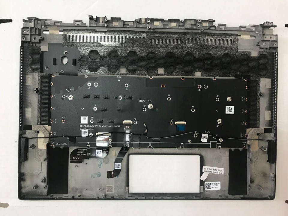 GENUINE DELL ALIENWARE M17 R4 PALMREST US Backlit KEYBOARD P/N- 6N1JW ...