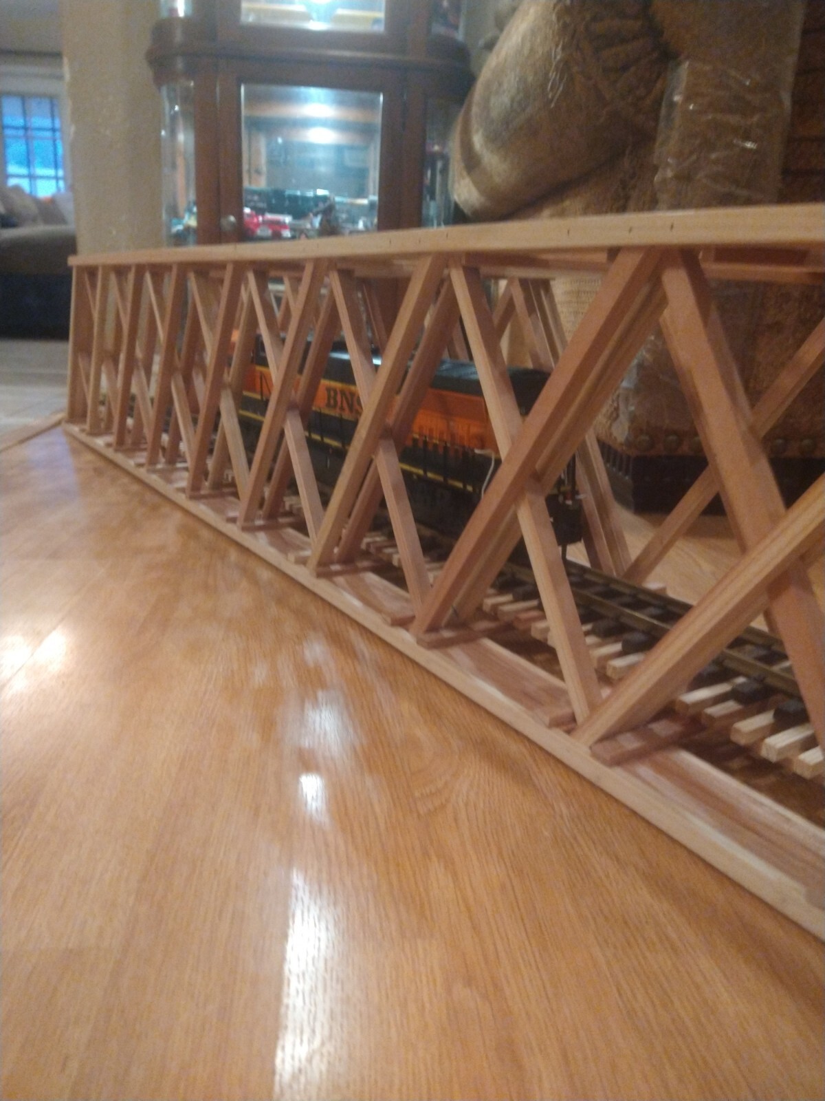 G Scale Truss Bridge 66"! Model Train Garden Trestle Use With USA LGB ...