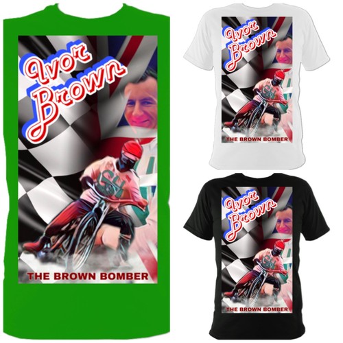 Ivor Brown Cradley Heath Speedway T-Shirt | eBay UK