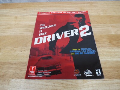 Driver 2: The Wheelman Is Back Prima’s Official Strategy Guide ...