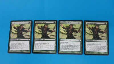 4x MOLDERVINE CLOAK RAVNICA MTG MAGIC THE GATHERING PLAYSET NM ...