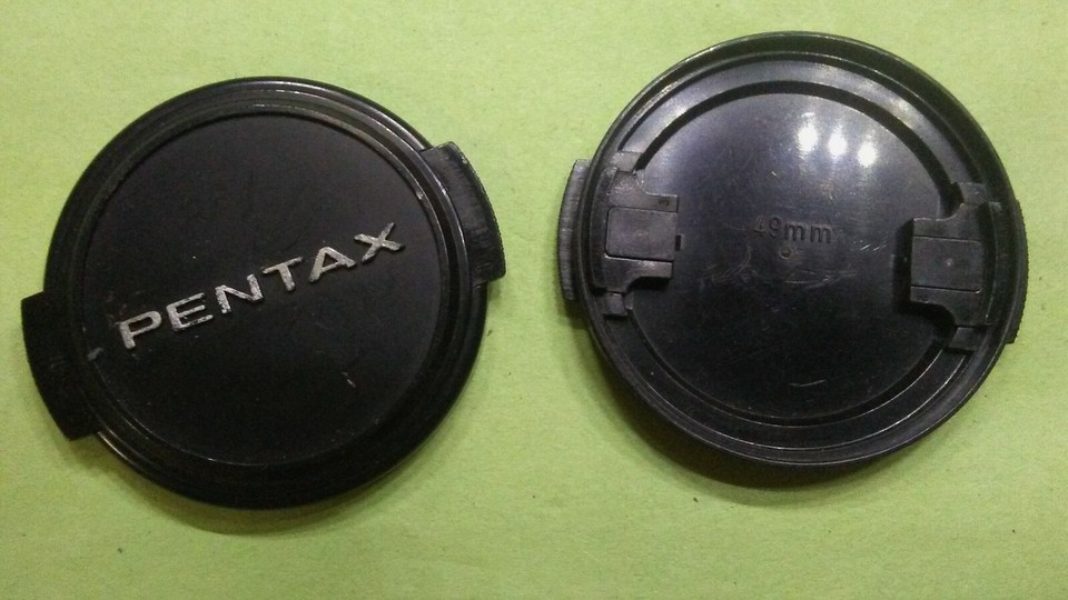 "" Asahi Honeywell Pentax Takumar Lens Cap Front rear M42 K cap ...