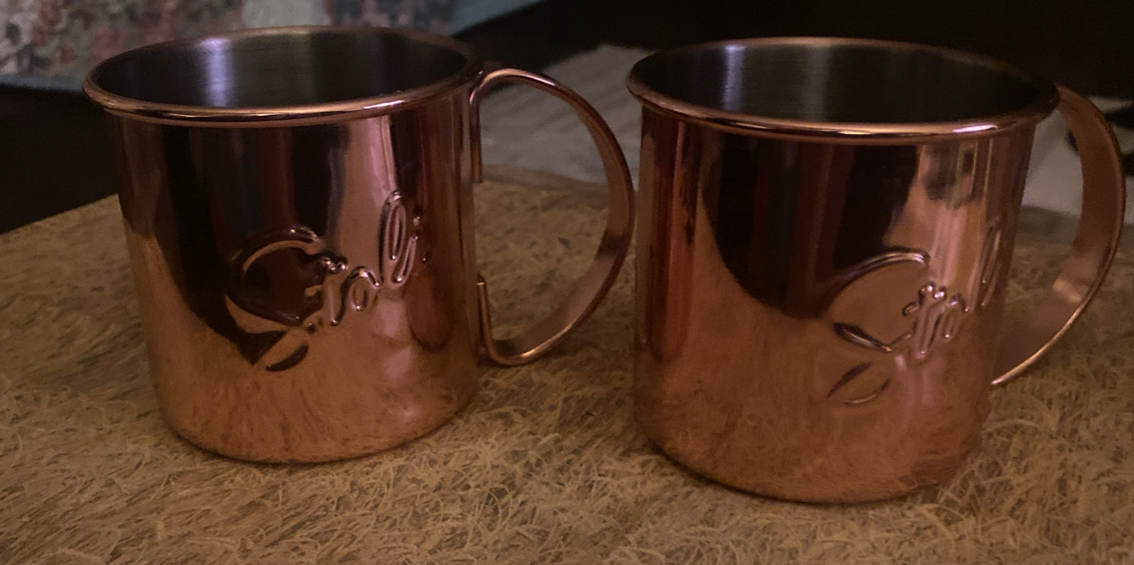 Stoli Stolichnaya Vodka Moscow Mule Copper Stainless Mug Cup. | eBay