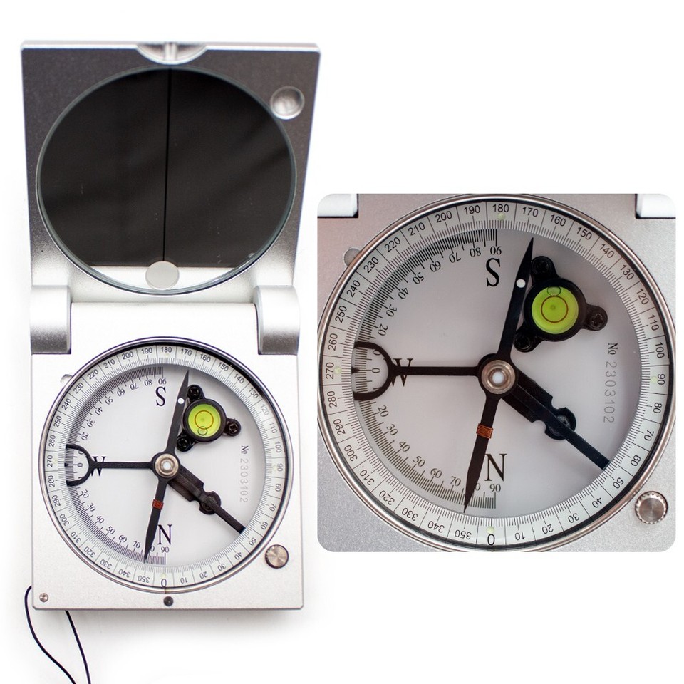 DQL-2A Geologic Compass Aluminum Alloy Theodolite Professional ...