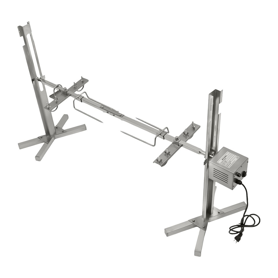 53" Large Spit Roaster Rotisserie Chicken Electric BBQ Grill Pig Lamb ...