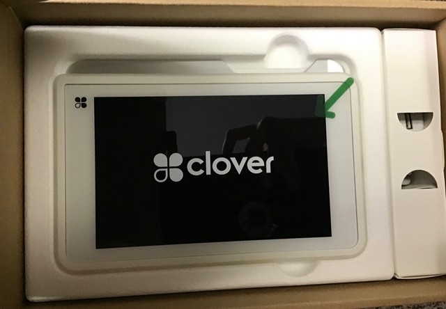 Clover Mobile 3g Model Number C201 POS Credit Card Reader Touchscreen ...