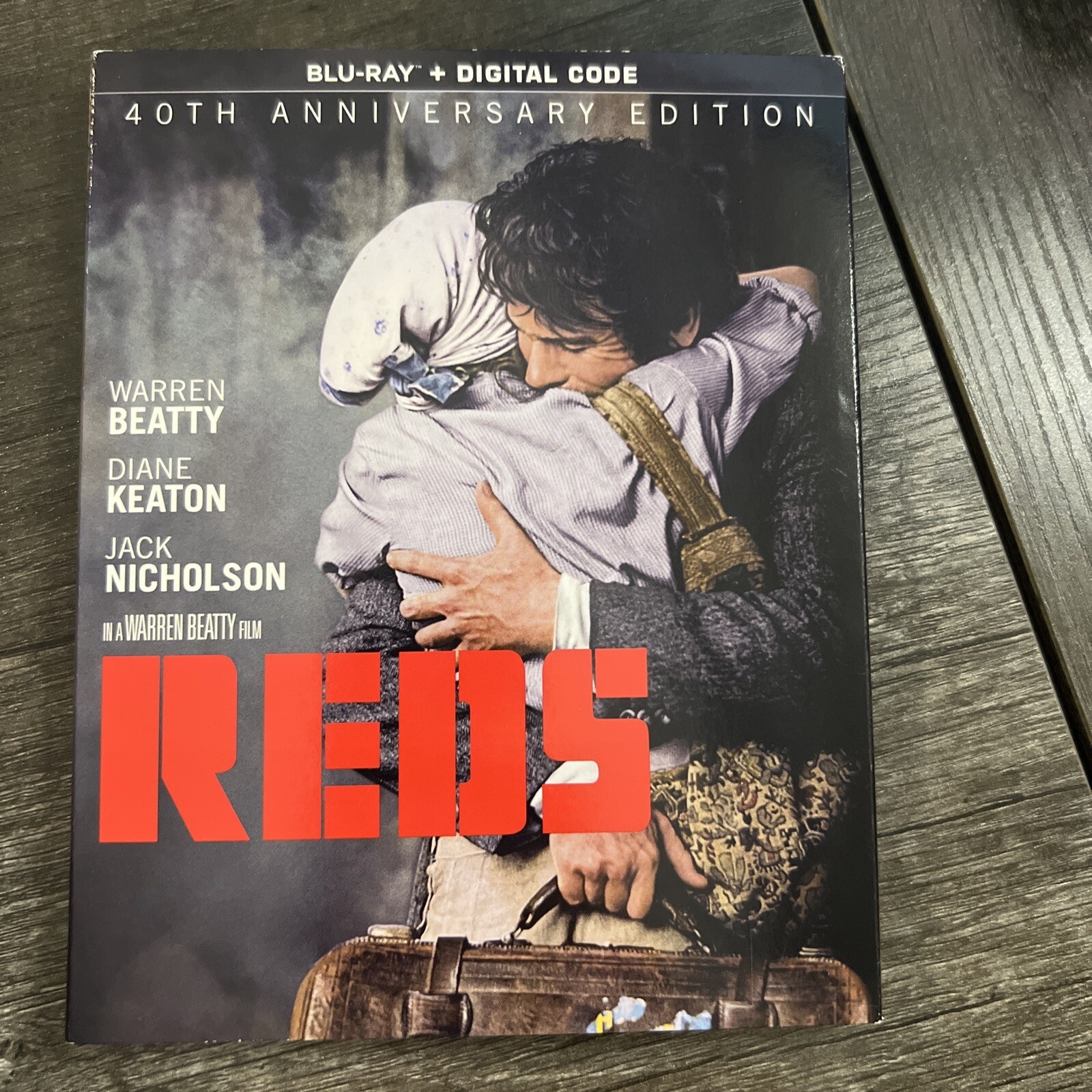 Reds (Blu-ray, 1981) Sealed with RARE OOP Slipcover Paramount Warren ...
