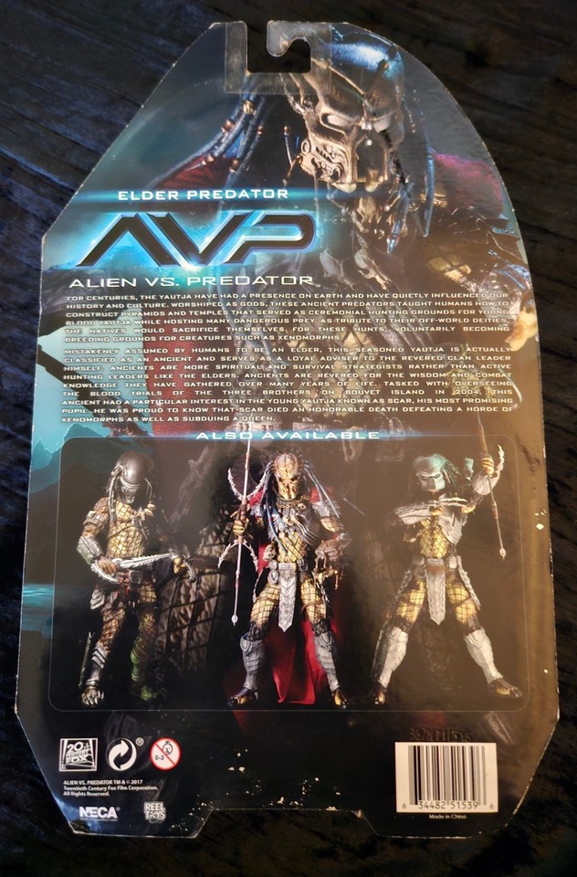🔥AVP Alien vs Predator Elder Predator 🔥Action Figure from NECA Toys ...