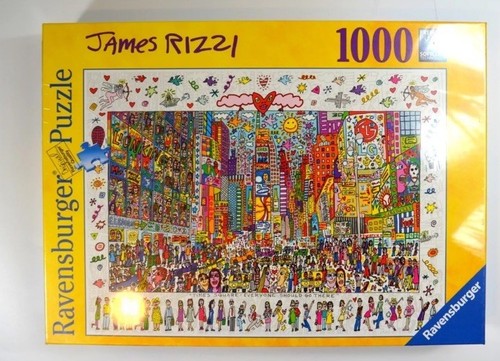 RAVENSBURGER "James Rizzi" 1000 pieces Art Puzzle * No. 190690 **Made ...
