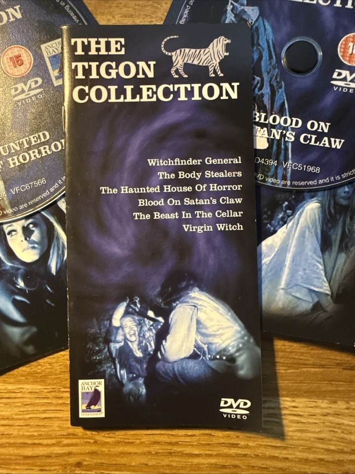 The Tigon Collection - Coffin Box Set - 6 Discs- DVD | eBay UK