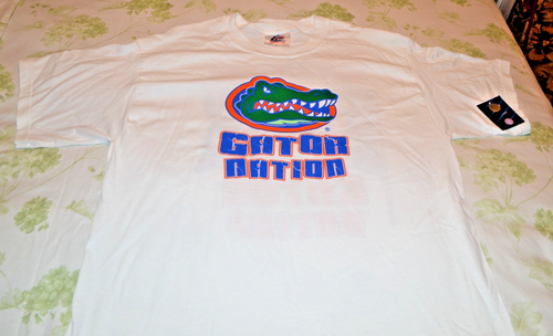 Florida University "THE GATOR NATION" T-shirt Large | eBay