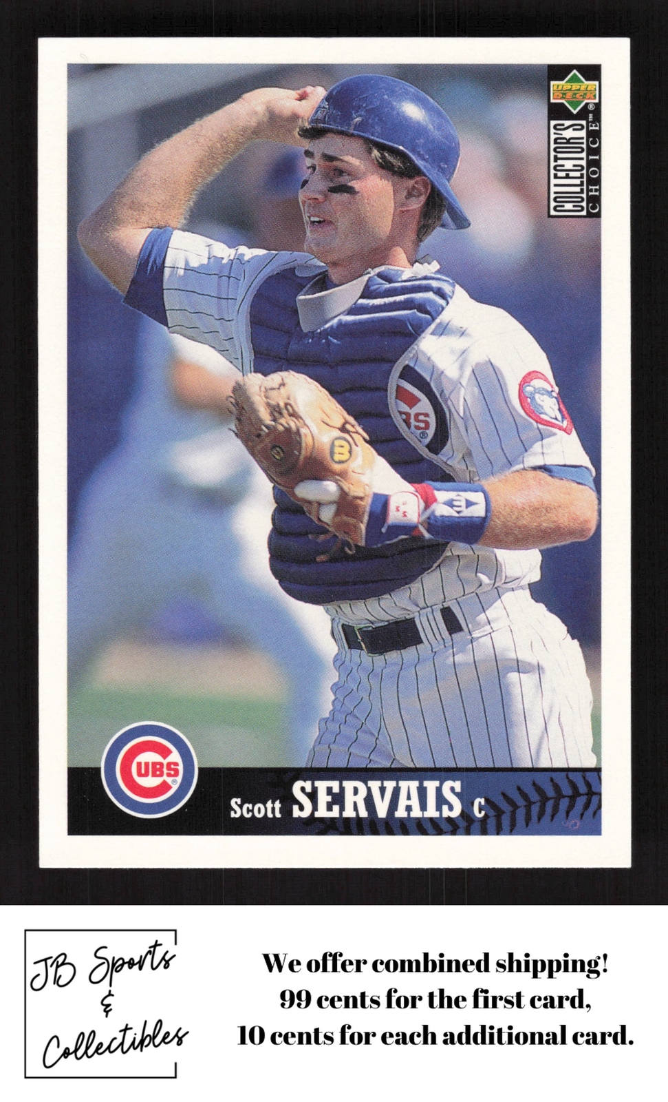 1997 Collector's Choice Scott Servais #64 Chicago Cubs | eBay