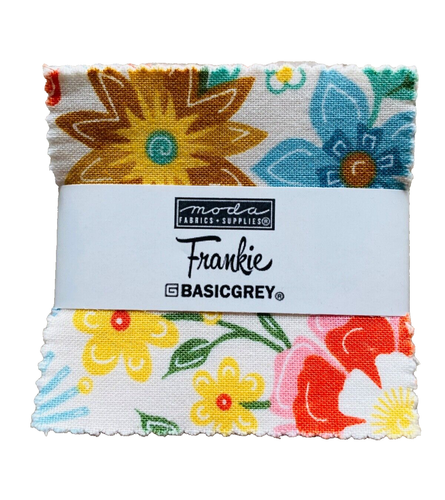 Frankie BasicGrey Moda Fabrics 2.5"x2.5" Mini Charm Pack | eBay