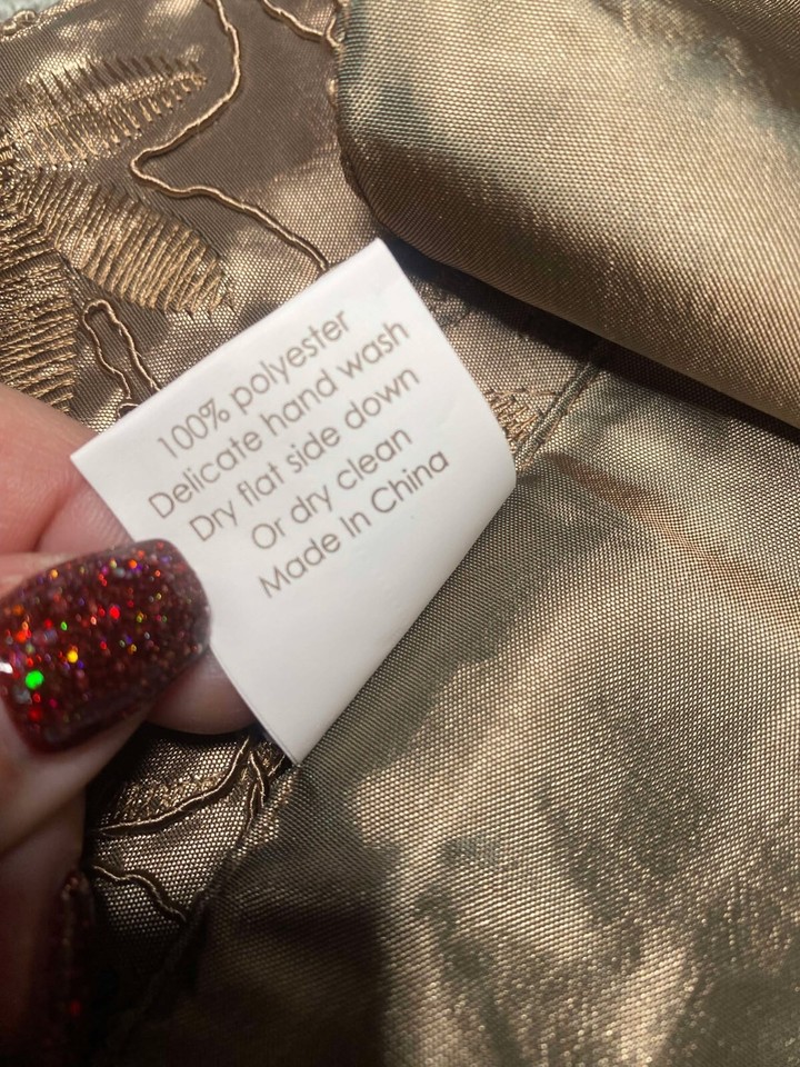 Saro Lifestyle 16 x 72in. Intricate Leaf Pattern Embroidered Table ...