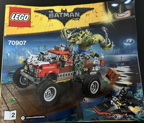 LEGO The LEGO Batman Movie: Killer Croc Tail-Gator (70907) 673419267861 ...