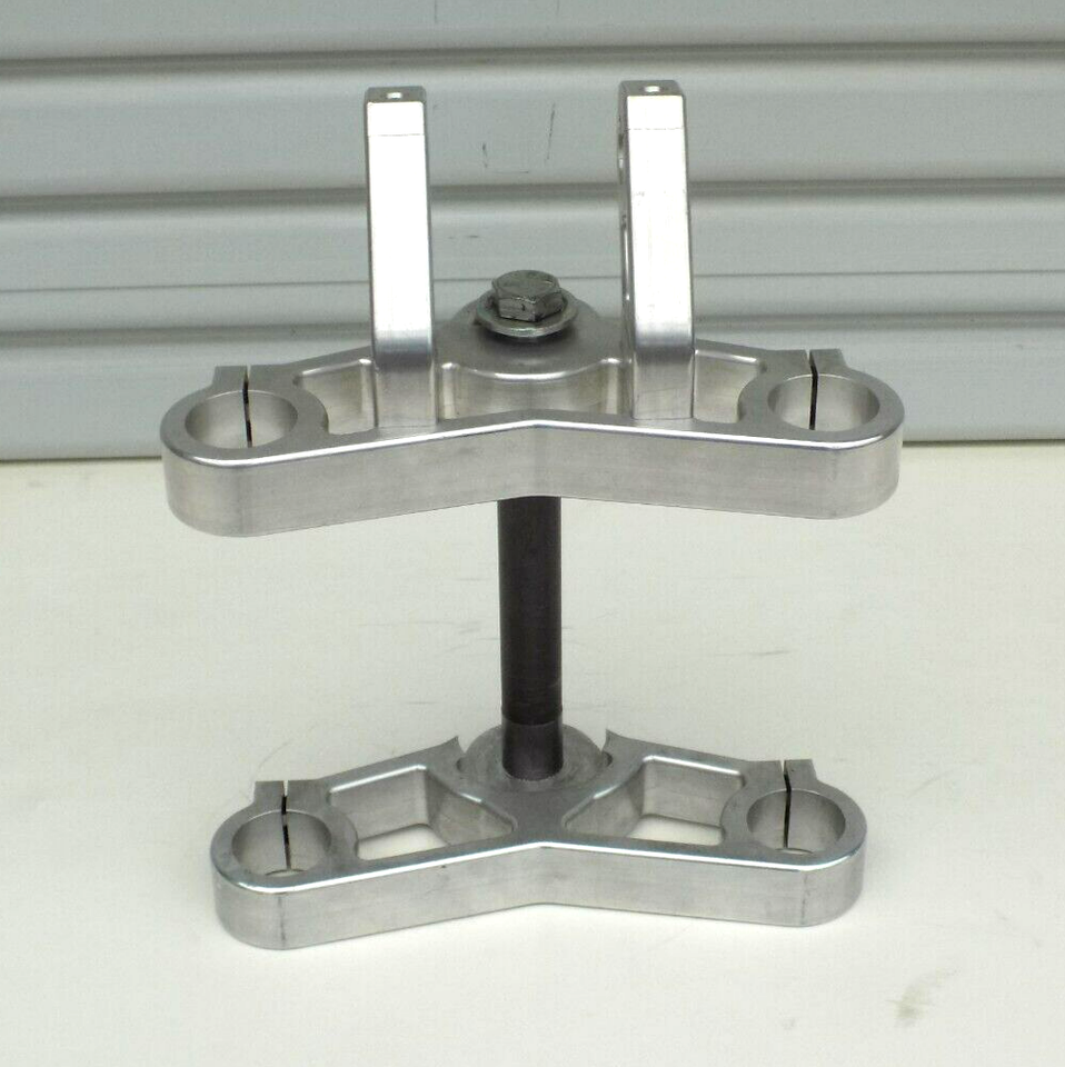 39MM Mid-Glide Triple Trees W/ Risers For Harley FXR Dyna Sportster ...