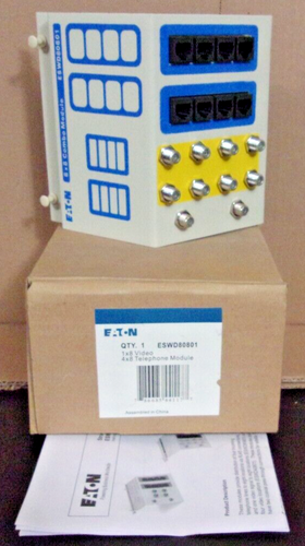 Eaton ESWD80801 Combined Video & Telephone Distribution Module NEW | eBay