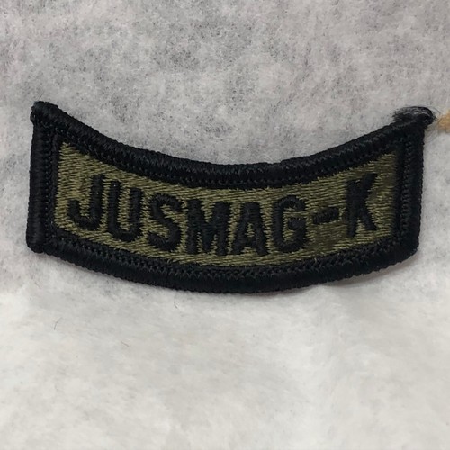 Military Patch Badge JUSMAG-K Arc Tab | eBay