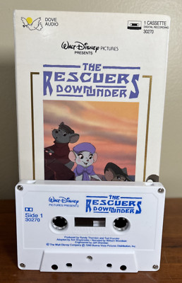 Dove Audio Walt Disney Pictures The Rescuers Down Under Cassette Tested ...