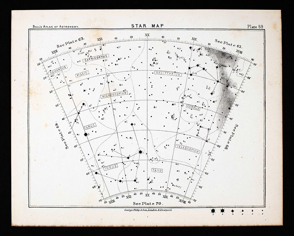Capricorn Star Map