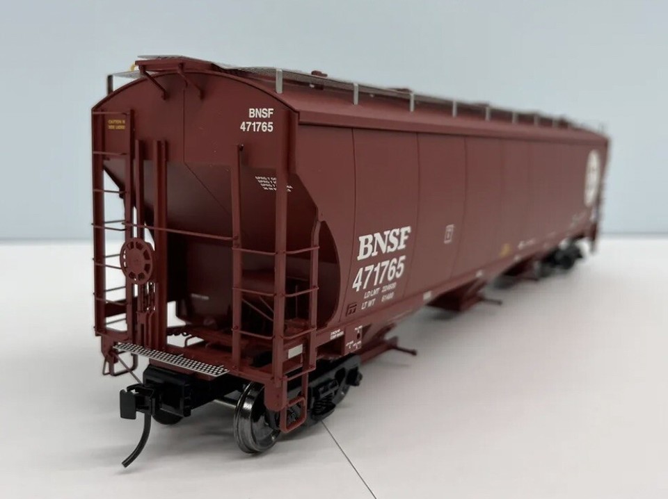 ATLAS O 2-RAIL BNSF TRINITY 5161 COVERED HOPPER CAR (#11) O SCALE ...