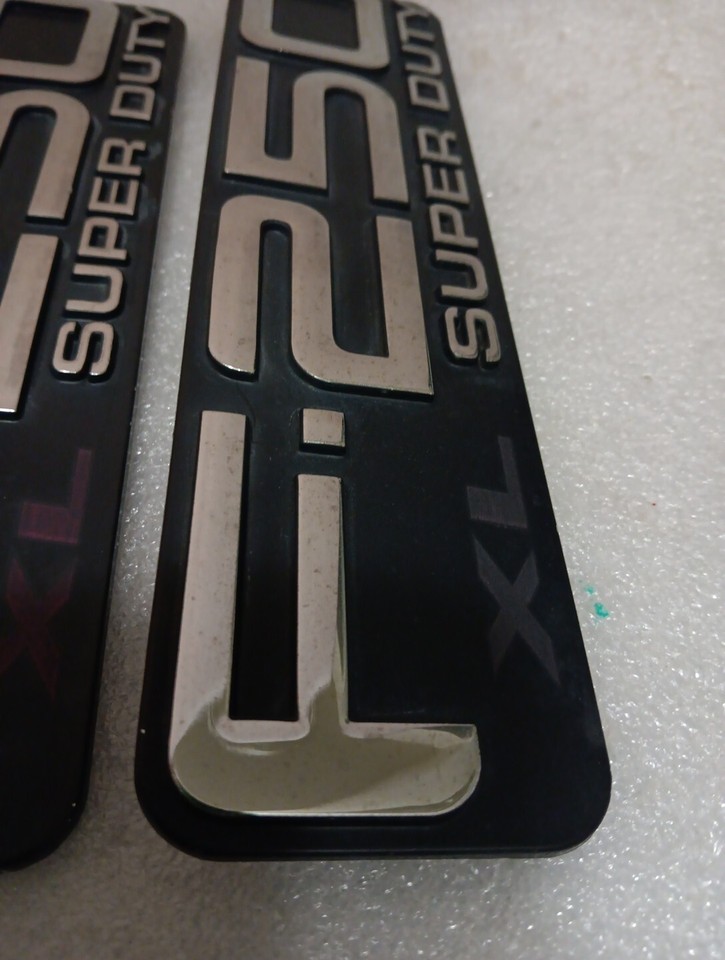99 00 01 02 03 04 FORD F-250 XL SUPER DUTY FENDER EMBLEM LOGO BADGE ...
