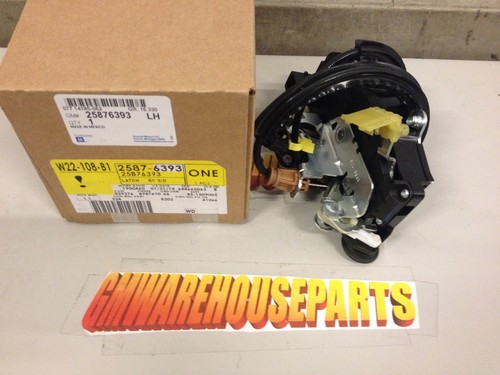 2008-2009 SILVERADO SIERRA DRIVER REAR DOOR LATCH LOCK ACTUATOR GM ...