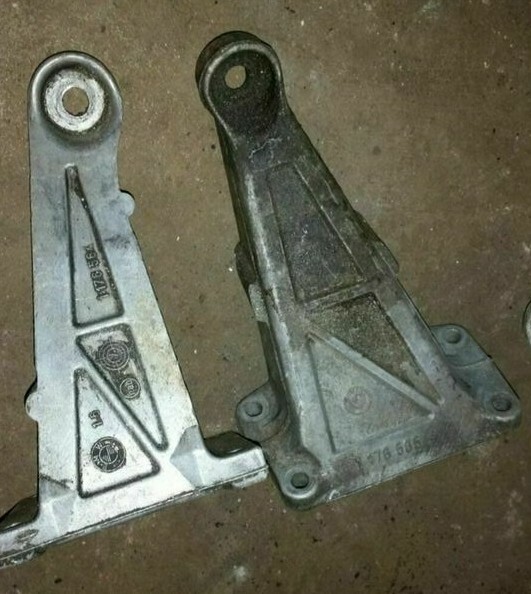 BMW E30 320i 325i 325e 324td M20 M21 ENGINE SUPPORTING SUPPORT BRACKETS ...