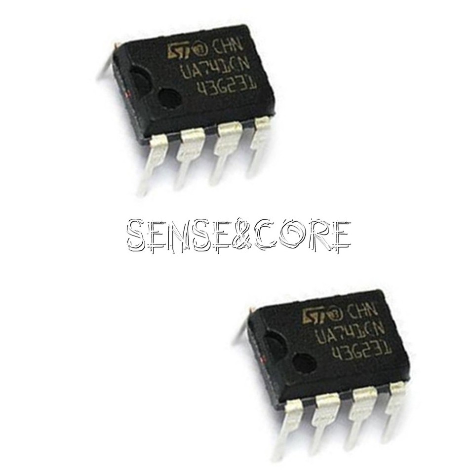 10pcs OPERATIONAL AMPLIFIER IC ST UA741CN DIP-8- | eBay