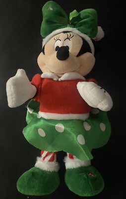 Disney 14 in Animated Happy Shuffle Minnie Mouse Sings But Not Moving ...