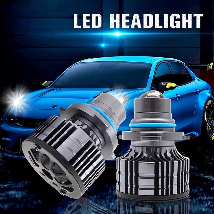 H7 Laser Projector Lens Fog Light Headlight Bulbs White/Blue/Yellow ...