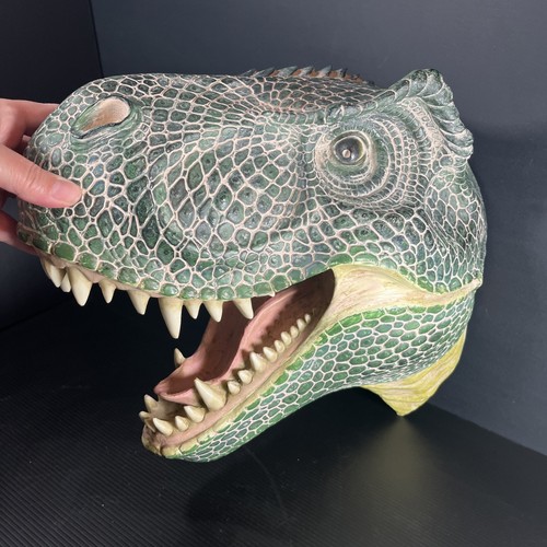 Hanging 3D Wall Mounted T-Rex Tyrannosaurus Rex Head Mount Plaque ...