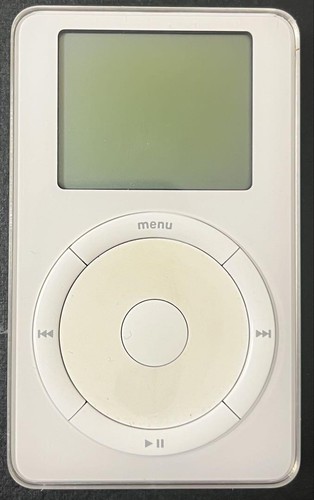Apple Ipod 1St Generation Classic Mp3 Player Tested Working Collectible ...