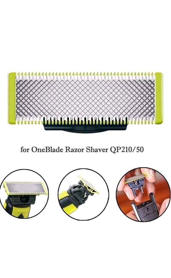 3X OneBlade Razor Shaver QP2520/QP2630 Replacement Blade Head One Blade ...