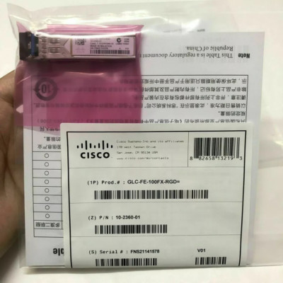 New Cisco GLC-FE-100FX-RGD 100M 1310nm Multimode Optical Transceiver ...