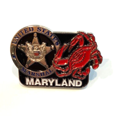 Vintage United States Marshall Crab Pin MARYLAND | eBay
