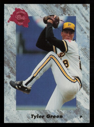 1991 Classic Four Sport Tyler Green #57 Philadelphia Phillies Baseball ...