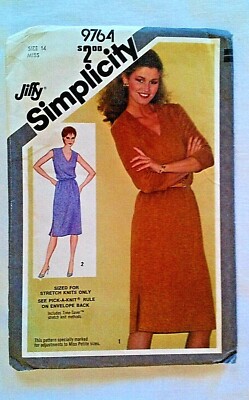 Simplicity 9764 sewing pattern Ladies Dress 14 New | eBay
