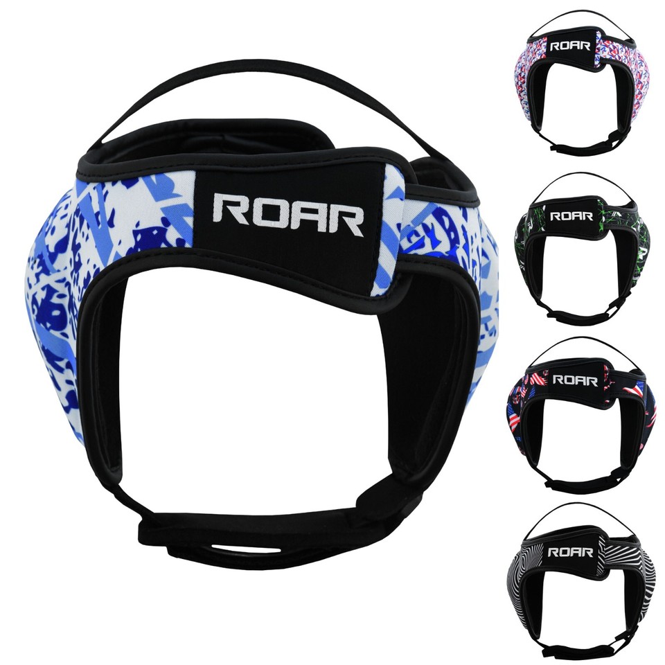 ROAR MMA Ear Guard Wrestling Headgear Grappling BJJ Jiu Jitsu Ear ...