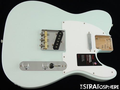American Performer Fender Telecaster Tele LOADED BODY USA Satin Sonic ...