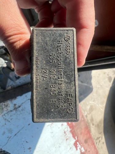 Rear spoiler control module relay OE Volkswagen Corrado VR6 G60 ...