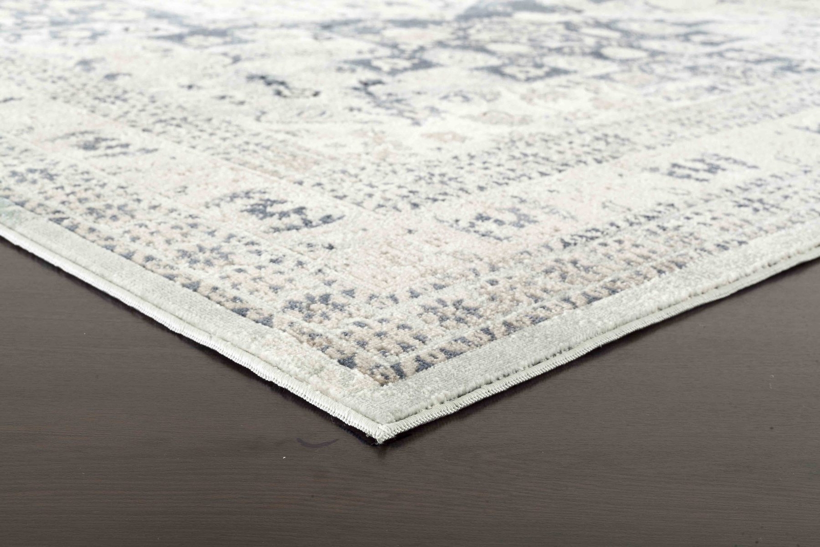 DEVINE FADED STYLE BLUE THIN TRADITIONAL FLOOR RUG (XXL)300x400cm *FREE ...