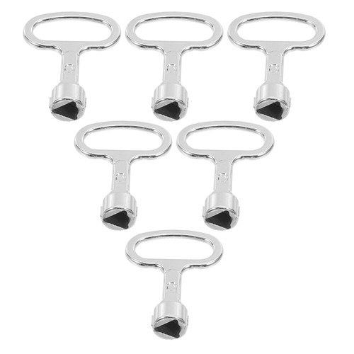 6 PCS Aluminum Triangle Key Electric Cabinet Keys Socket Spanner | eBay UK