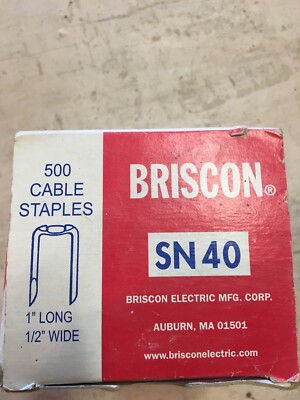 Briscon Cable Staples | eBay