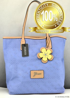 New Trend Limited GuEsS Handbag Ladies Curacao Bag Blueberry SATCHEL ...